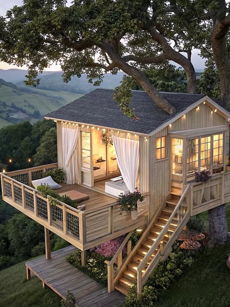 How to Illuminate Your Treehouse: Stunning Treehouse Lighting Ideas for ...